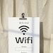 Wifi Password Display Guest Wifi Sign Printable Wifi Password Template ...