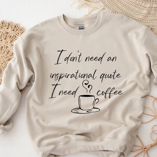 I Need Coffee - Etsy