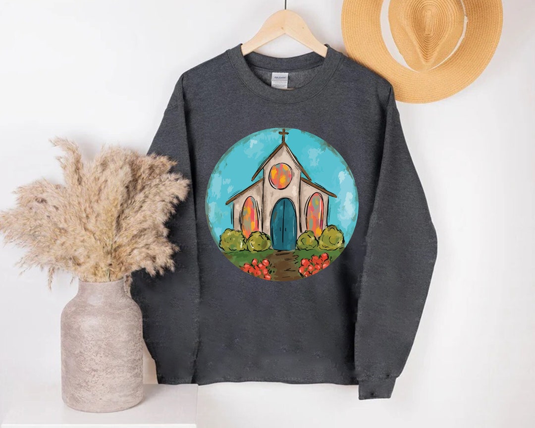 Sudadera de iglesia suéter cristiano ropa de iglesia ropa - Etsy España