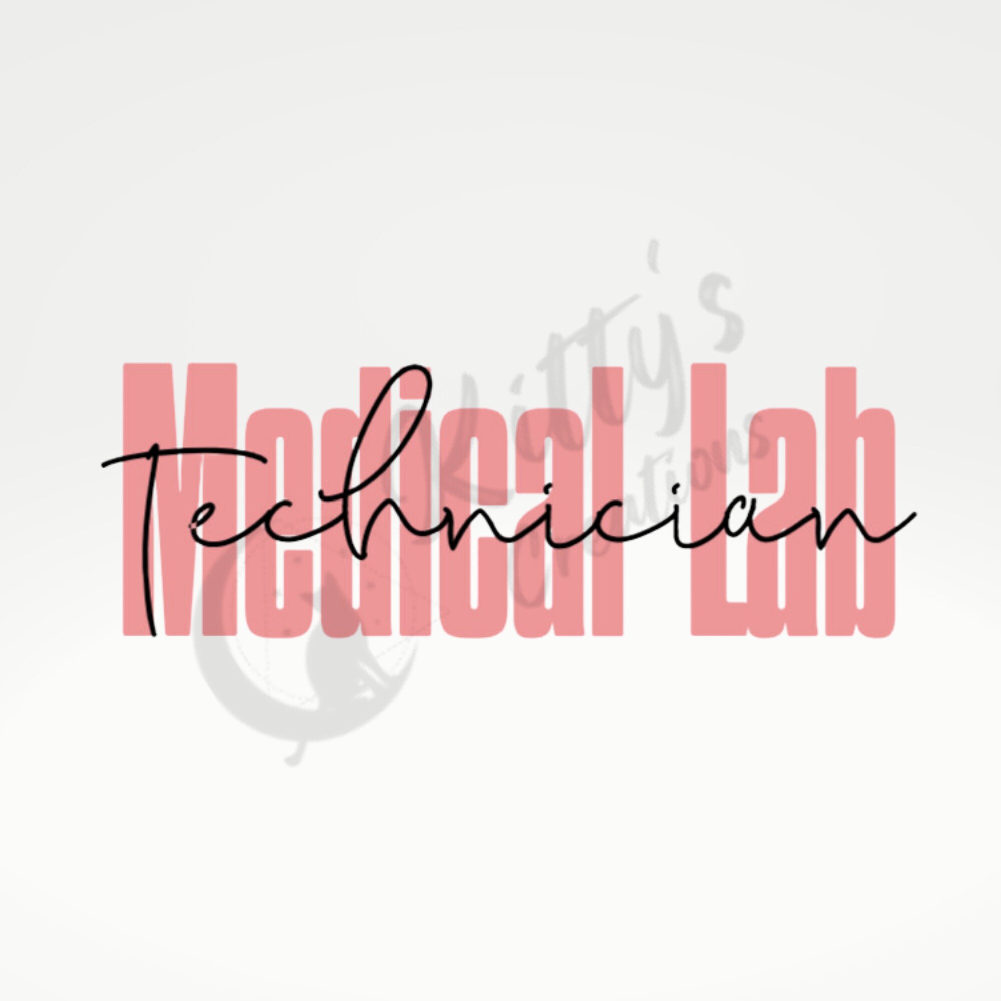 Medical Lab Technician *digital Download* PNG Sublimation File - Etsy