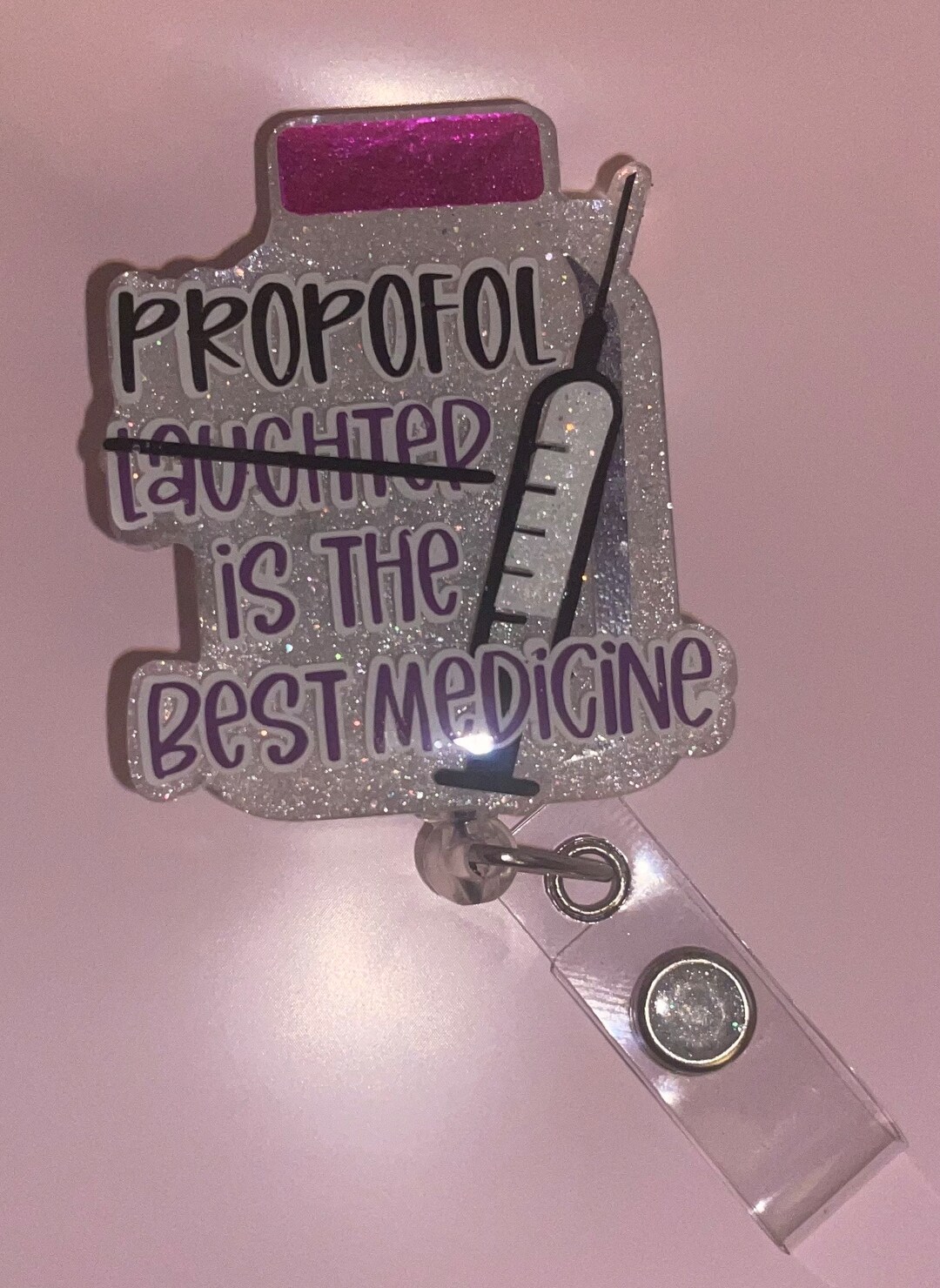 Propofol is the Best Medicine Funny Badge Reel Nurse Anesthesia Vet ...