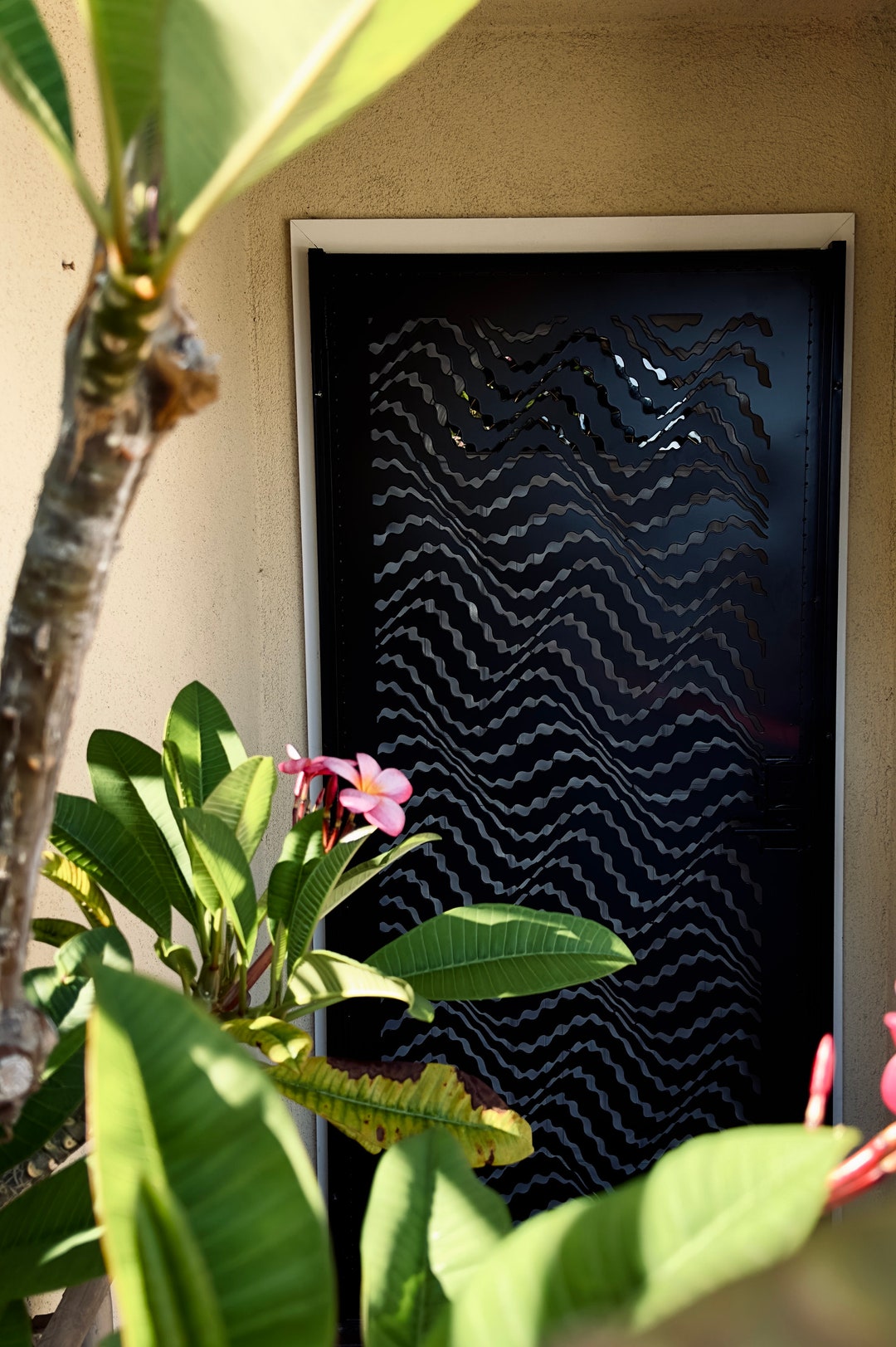 Personalized Entry Metal Door | Decorative Laser Cut | Custom Designed ...