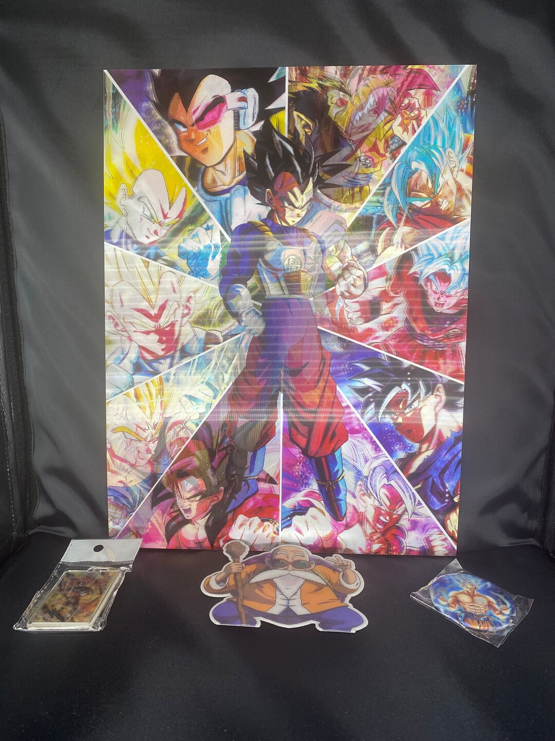 GIFT PACK Goku/vegeta Dragonball 3D Poster Ultra Instinct - Etsy