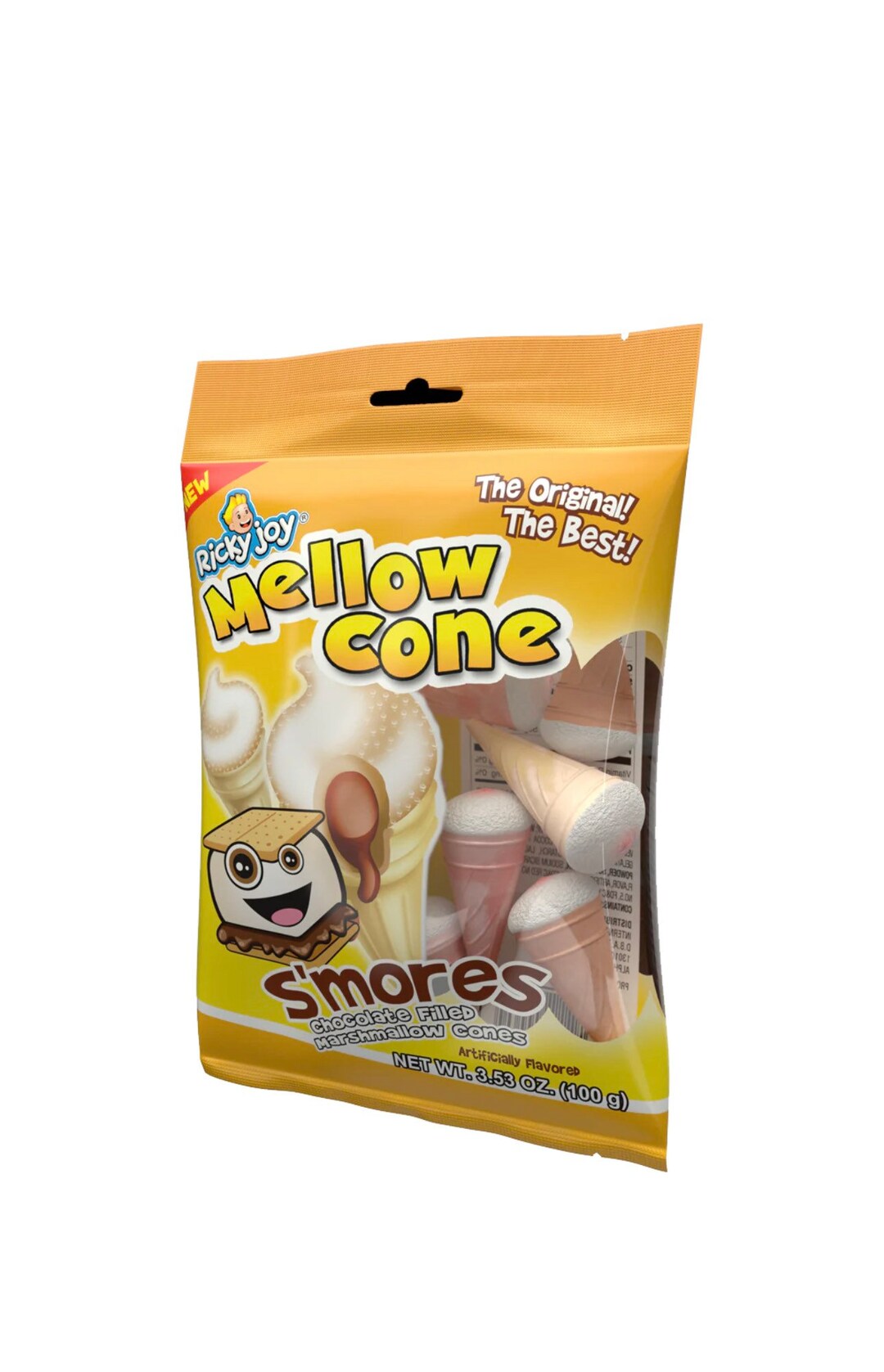 Ricky Joy® Mellow Cone™ S'mores Chocolate Filled - Etsy