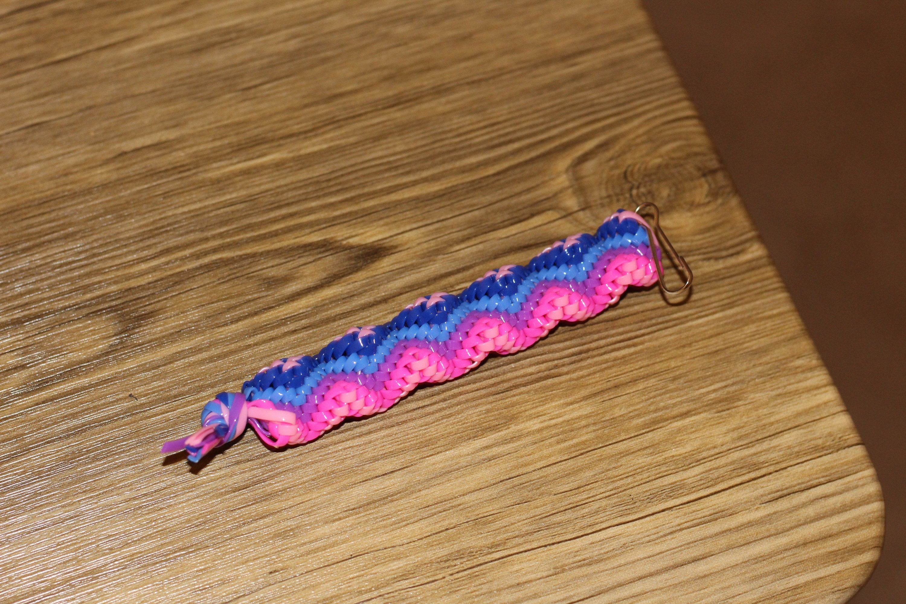 Gimp (plastic Thread) Keychain - Zig-zag Stitch - Etsy