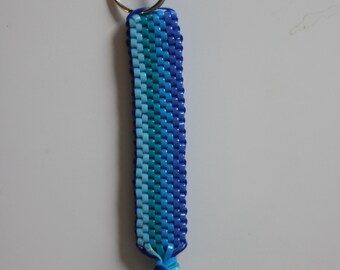Gimp (plastic Thread) Keychain - Zig-zag Stitch - Etsy