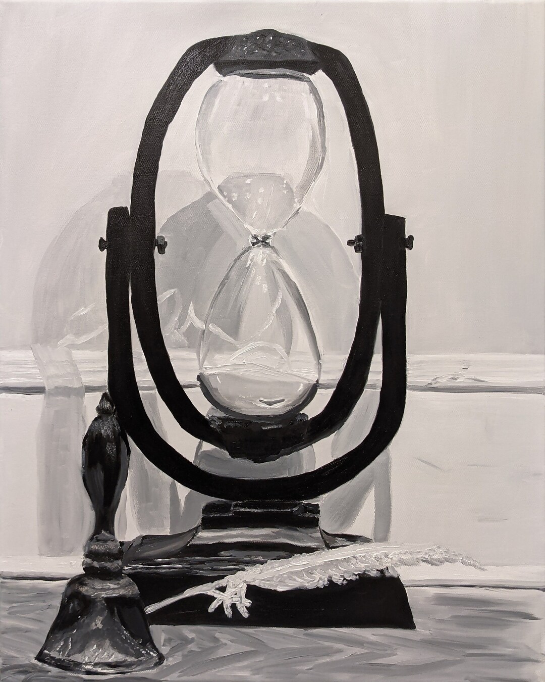 Title: "time Stands Still" - Original Fine Art Painting Digital Print ...