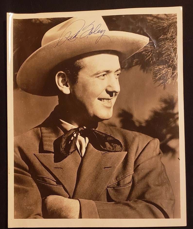 Autographed Red Foley Picture - Etsy