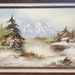 W. Newman Winter Landscape Oil Painting - Etsy
