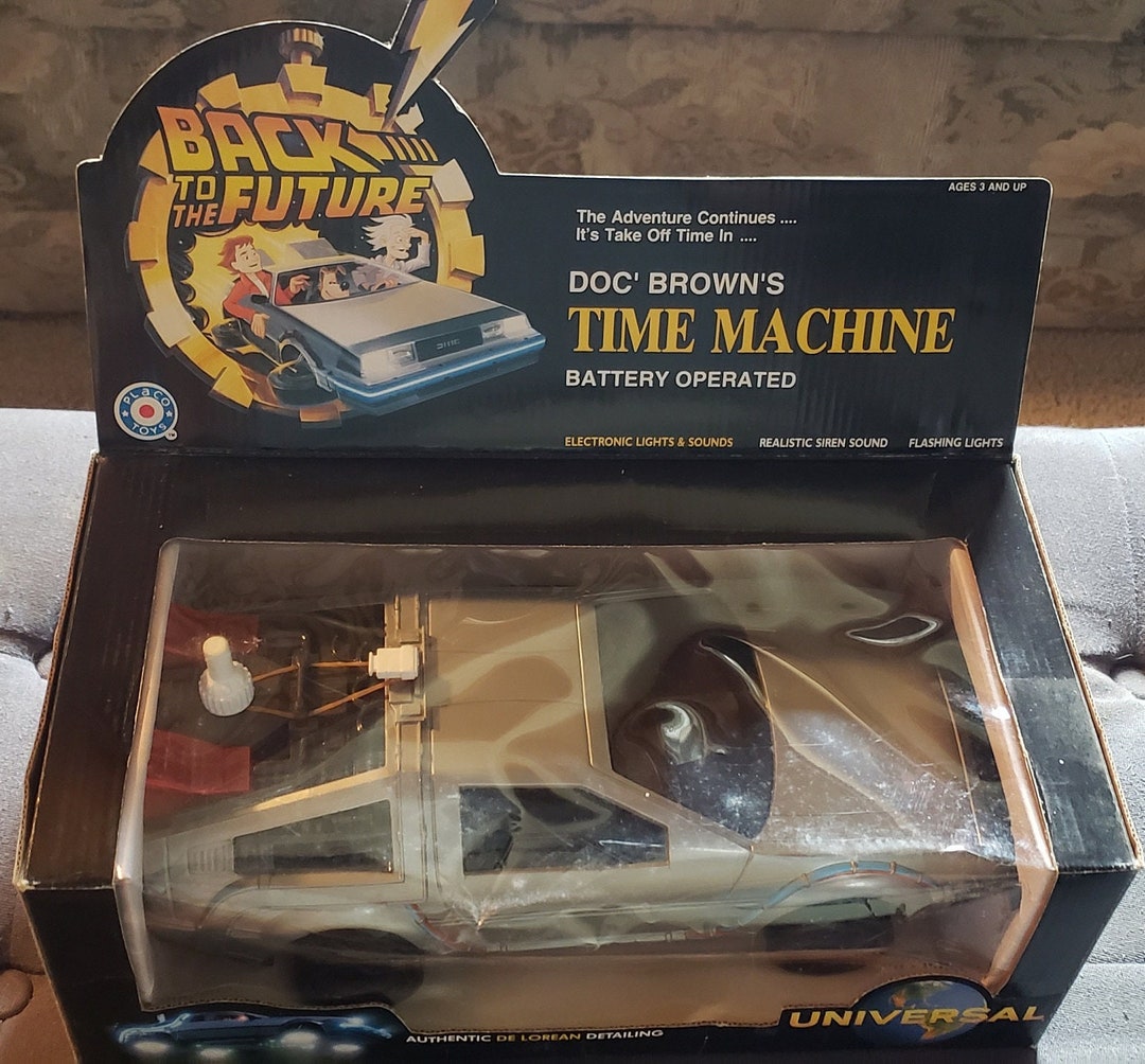 Back to the Future Doc Brown's Time Machine - Etsy