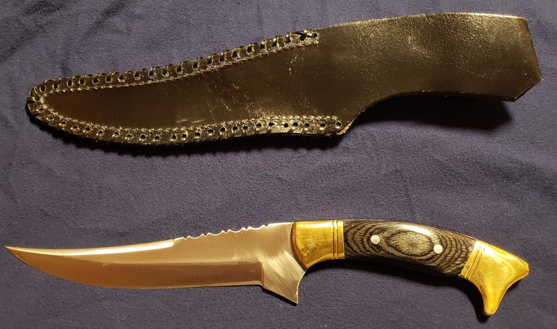 Solid Steel Pakistan Collectible Knife - Etsy