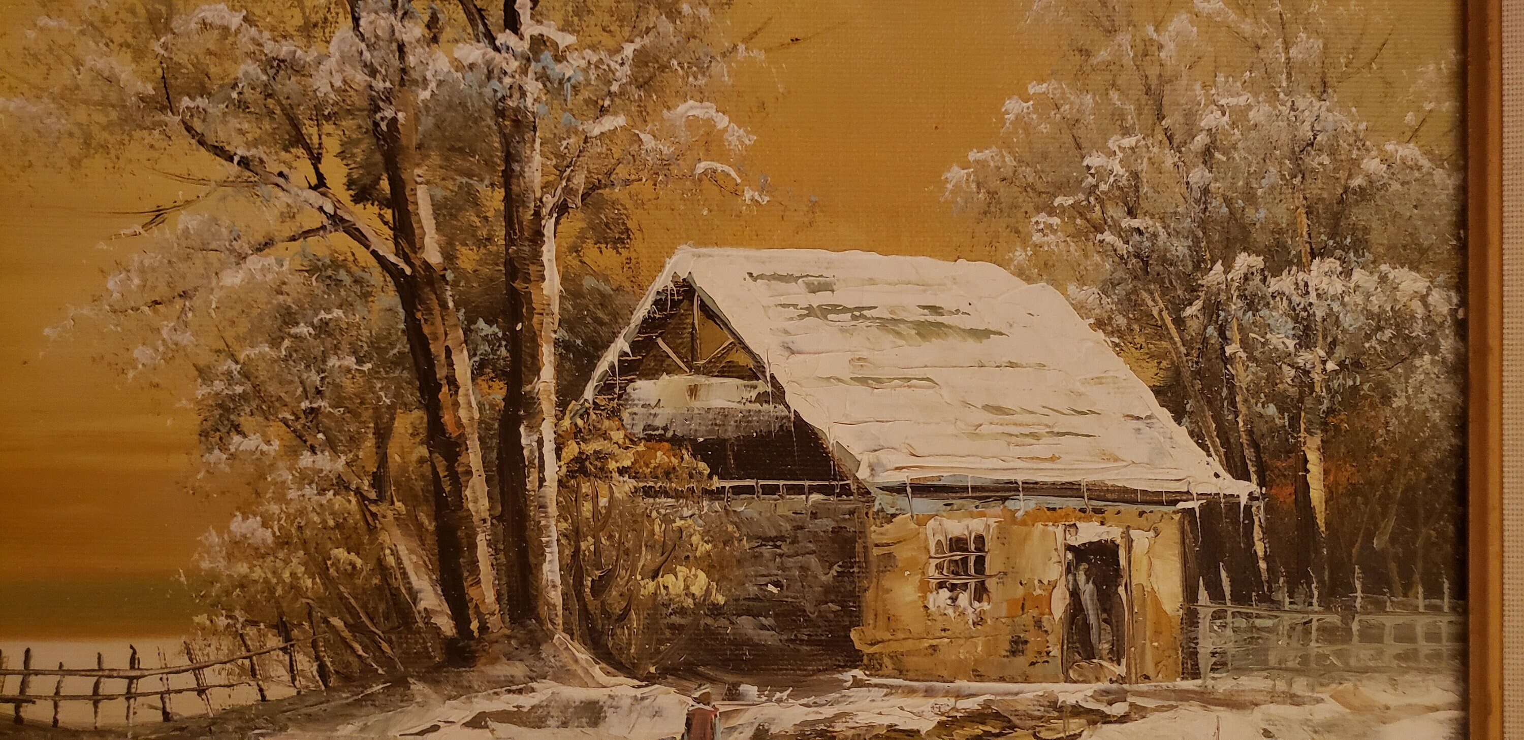 Schiller Hand Painted Original Numbered Oil Painting W/ Certification ...