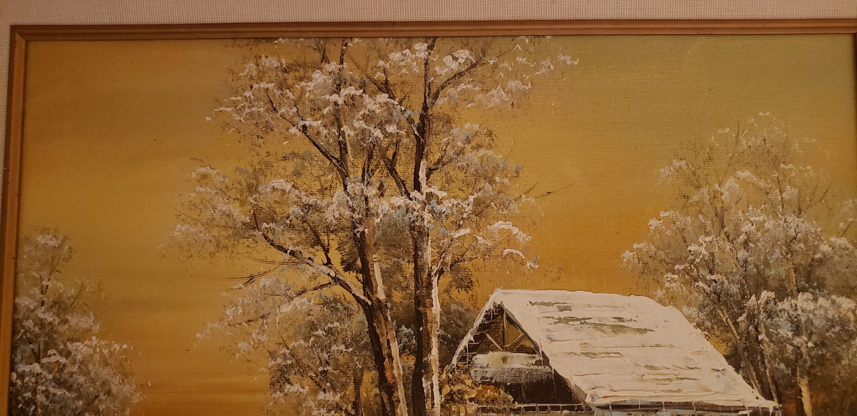 Schiller Hand Painted Original Numbered Oil Painting W/ Certification ...