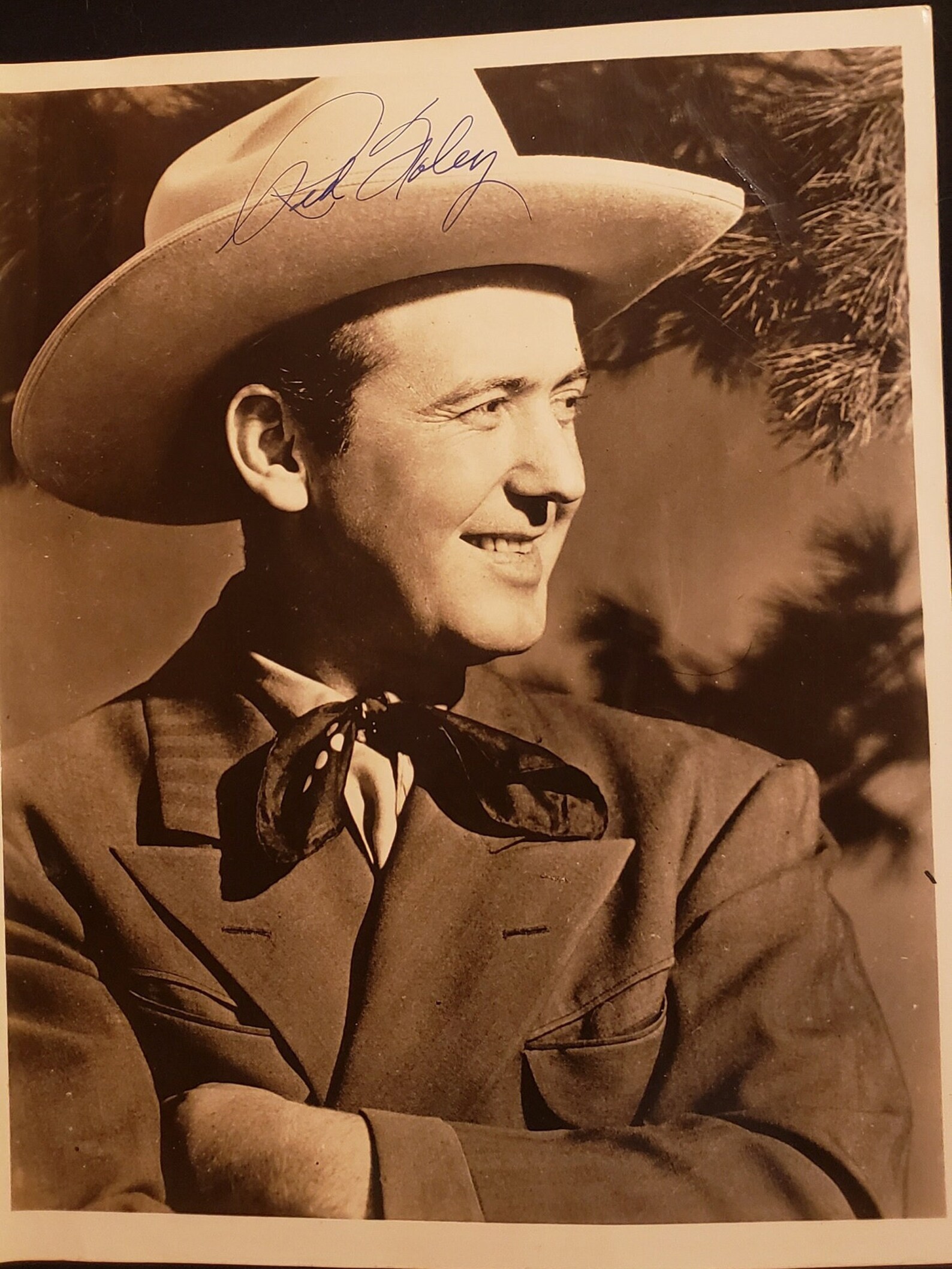Autographed Red Foley Picture - Etsy