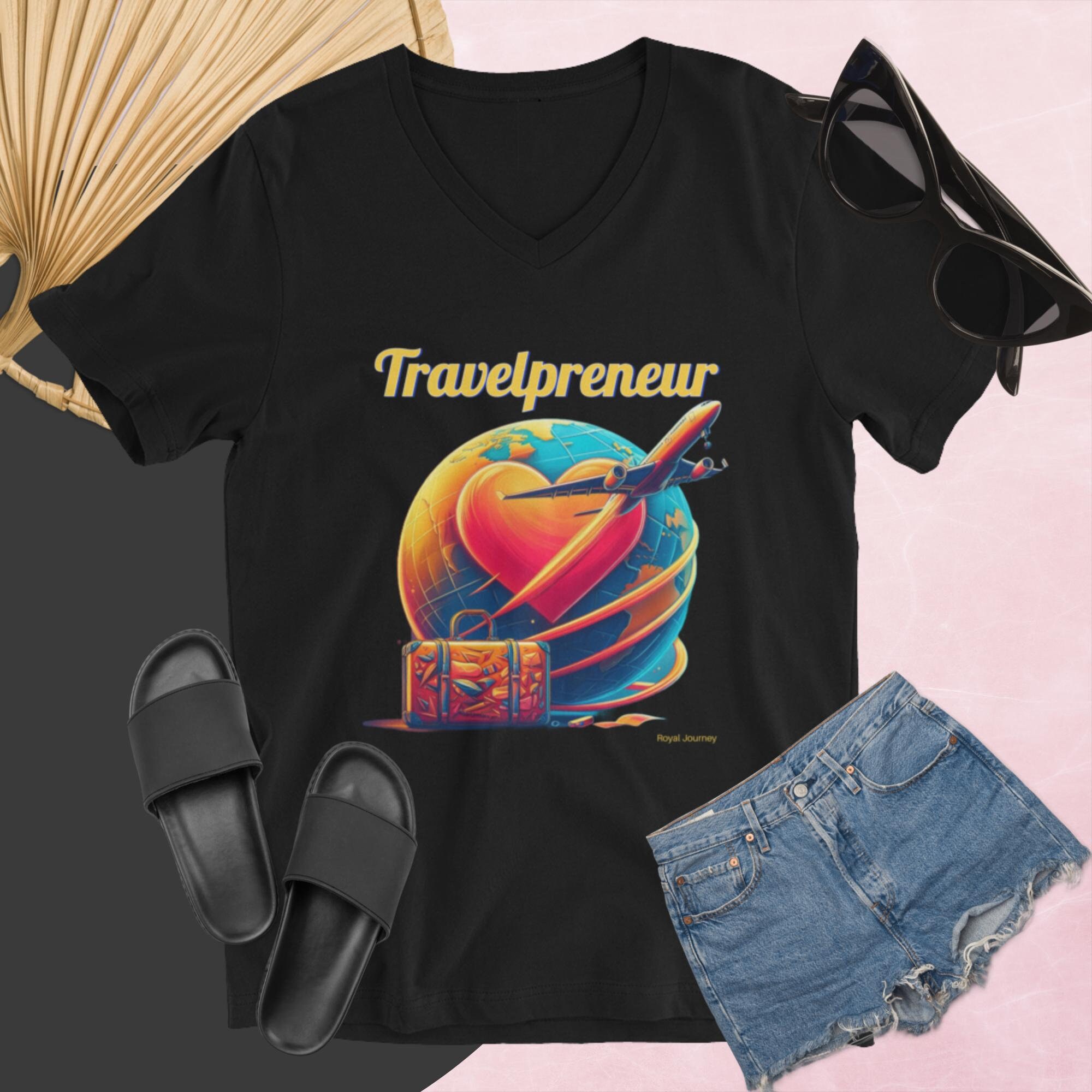 Travelpreneur T-shirt, Travel Advisor Gift, Travel Agent T Shirt ...