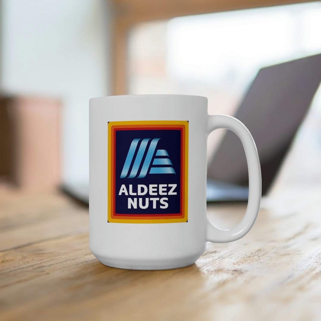 Aldeez Nuts Ceramic Mug 15oz - Etsy