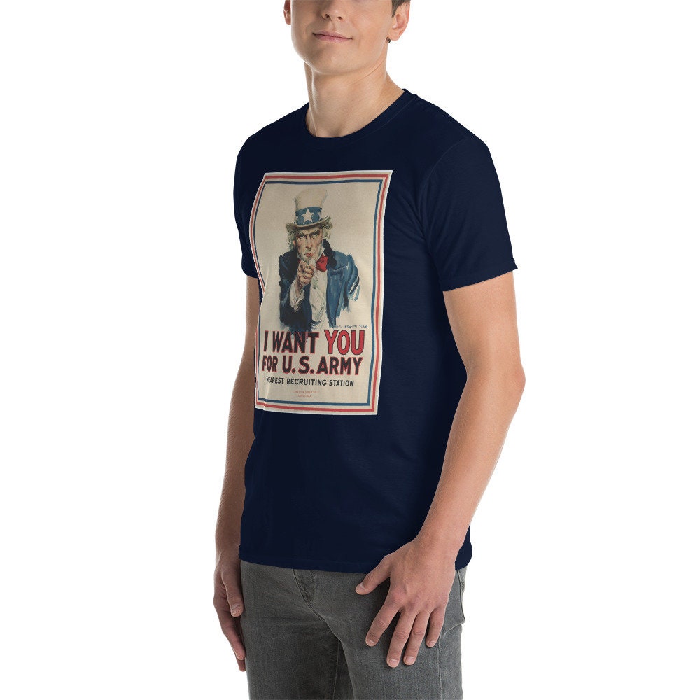 Uncle Sam Want's You Army Recruiting Logo T-shirt - Etsy