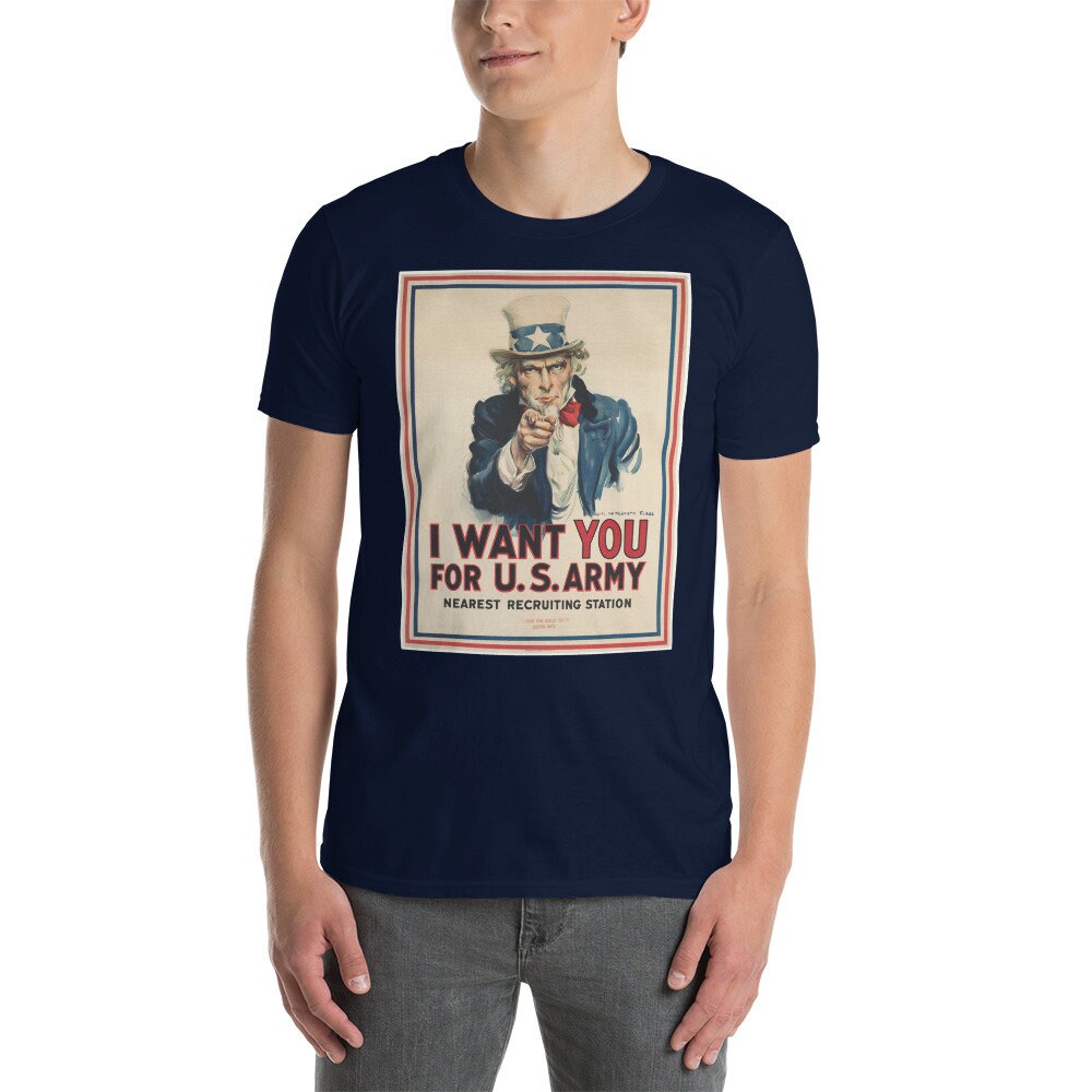 Uncle Sam Want's You Army Recruiting Logo T-shirt - Etsy