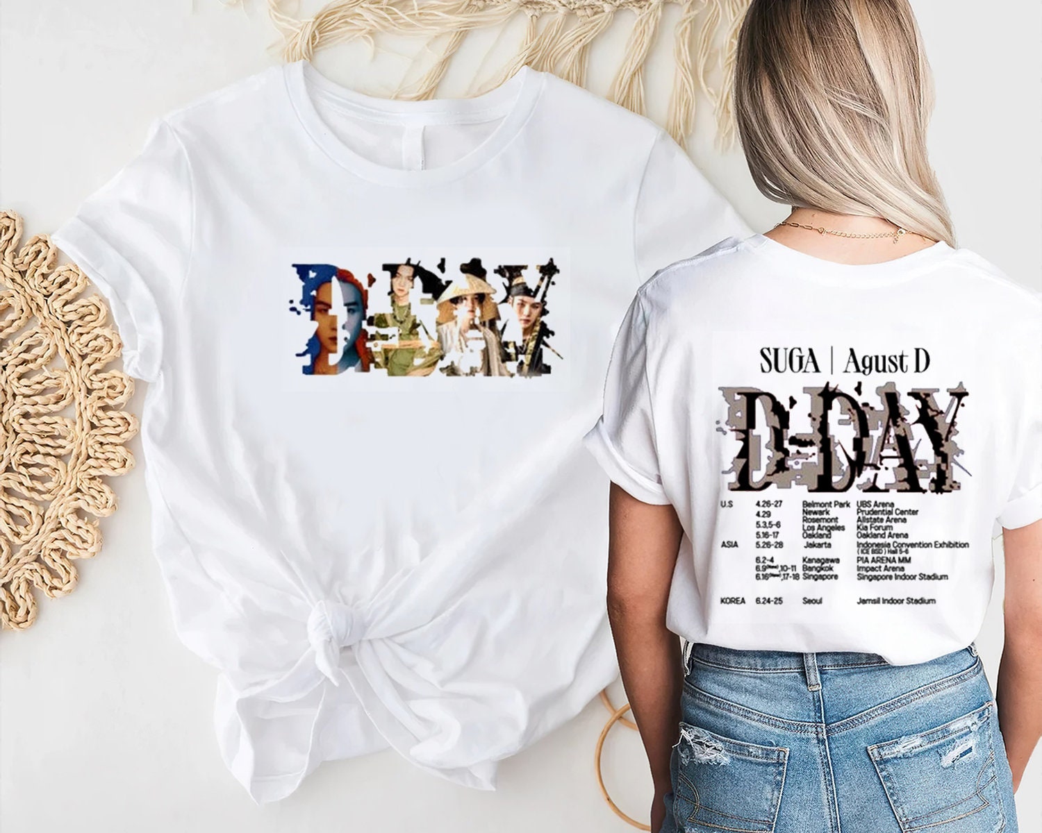 Agust D D Day Tour T-shirt, Agust D World Tour Shirt sold by Alban Guerry-Suire | SKU 385575 ...