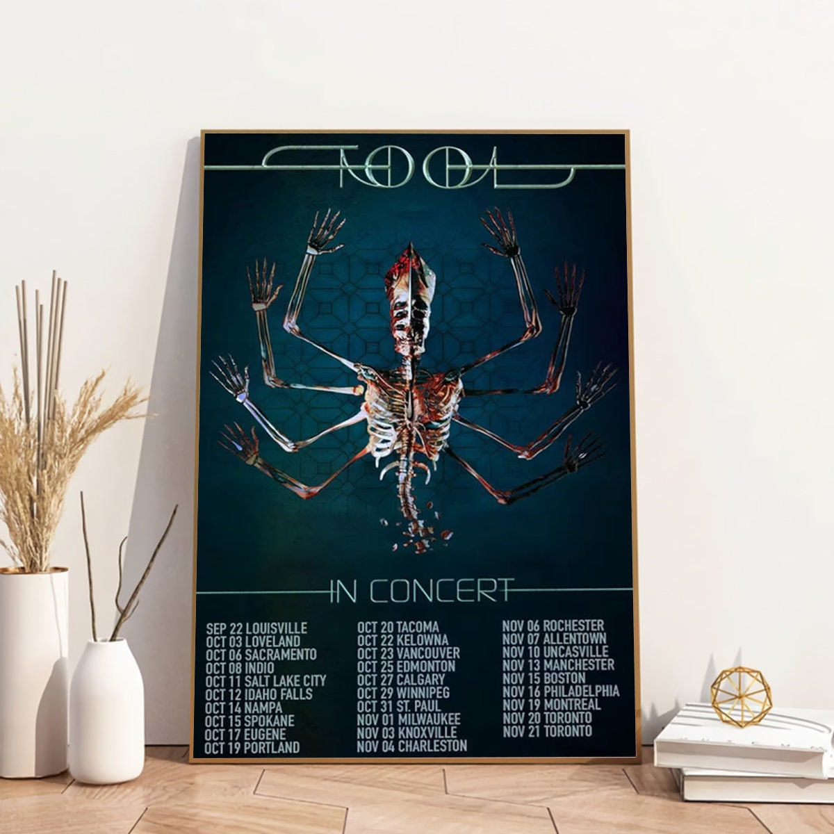 Fear Inoculum Tour Poster, Fear Inoculum New Album Poster sold by ...