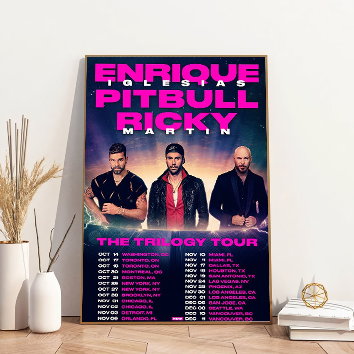 The Trilogy Tour 2023 Poster, The Trilogy Tour Tour, International ...