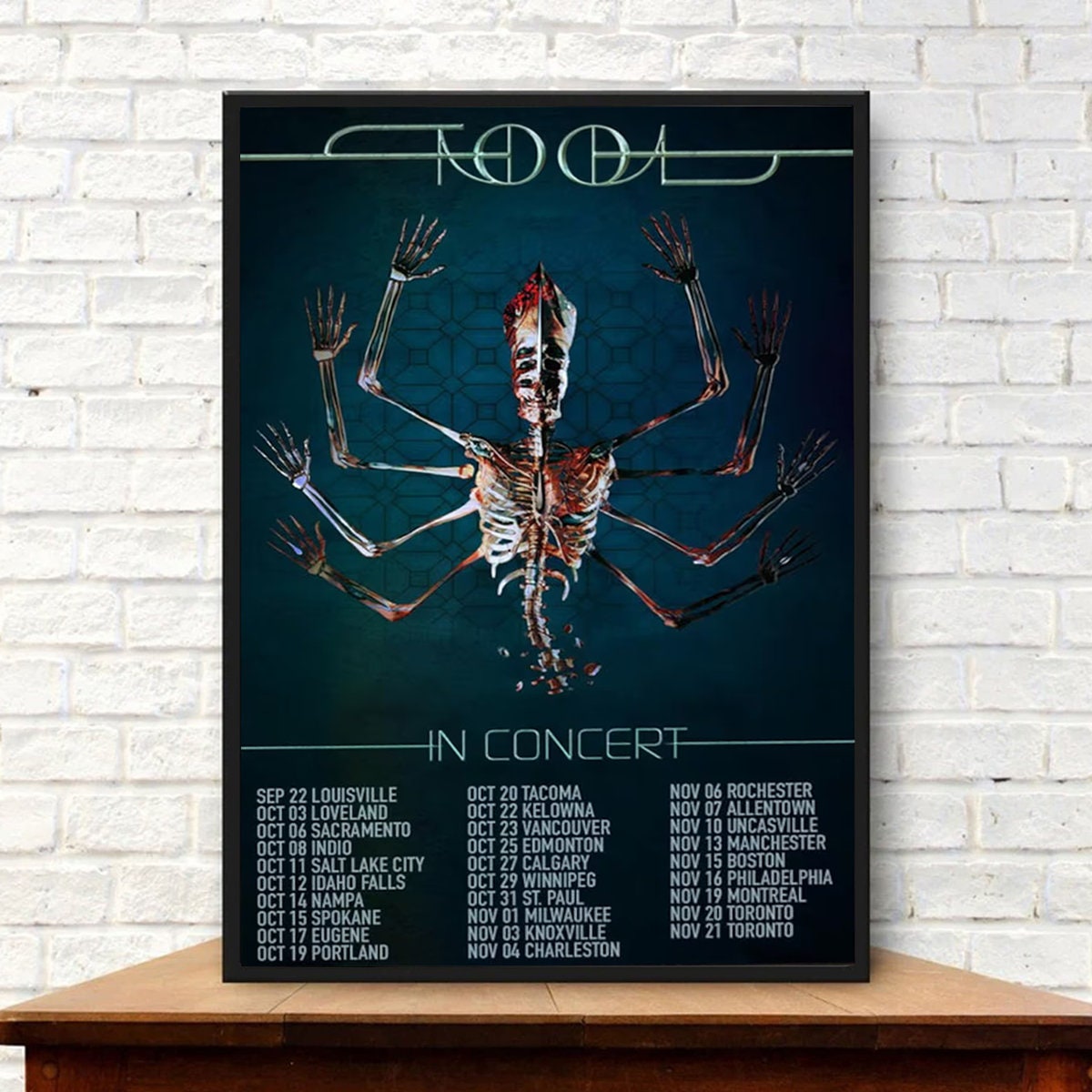 Fear Inoculum Tour Poster, Fear Inoculum New Album Poster sold by ...