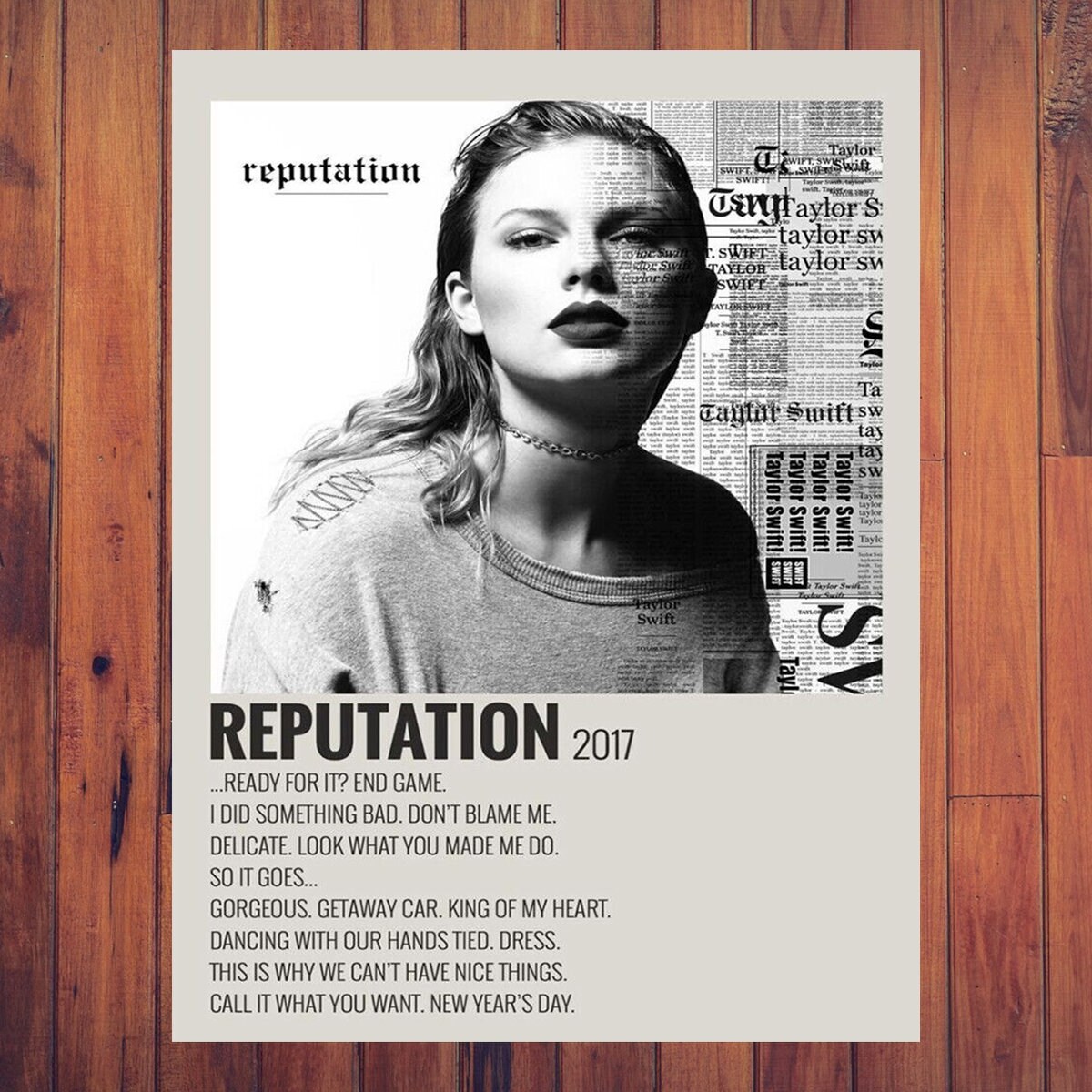Taylor Reputation Poster, Taylor Reputation Album Poster sold by Riikka ...