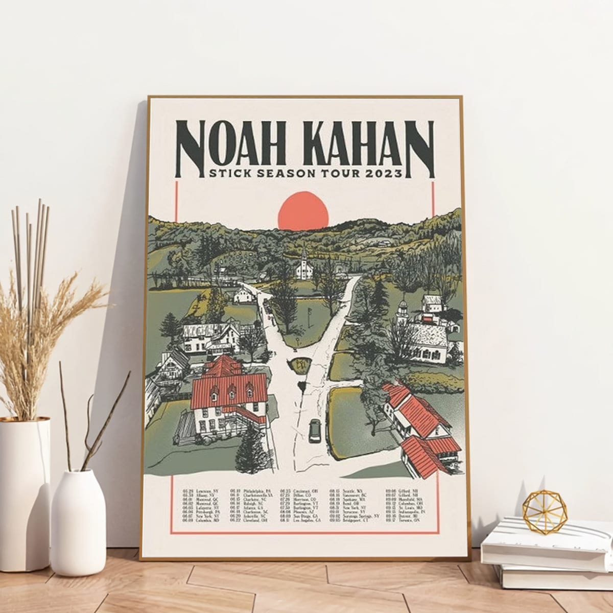 Stick Season Tour 2023 Poster, NK Poster, NK Tour 2023, Concert Poster ...