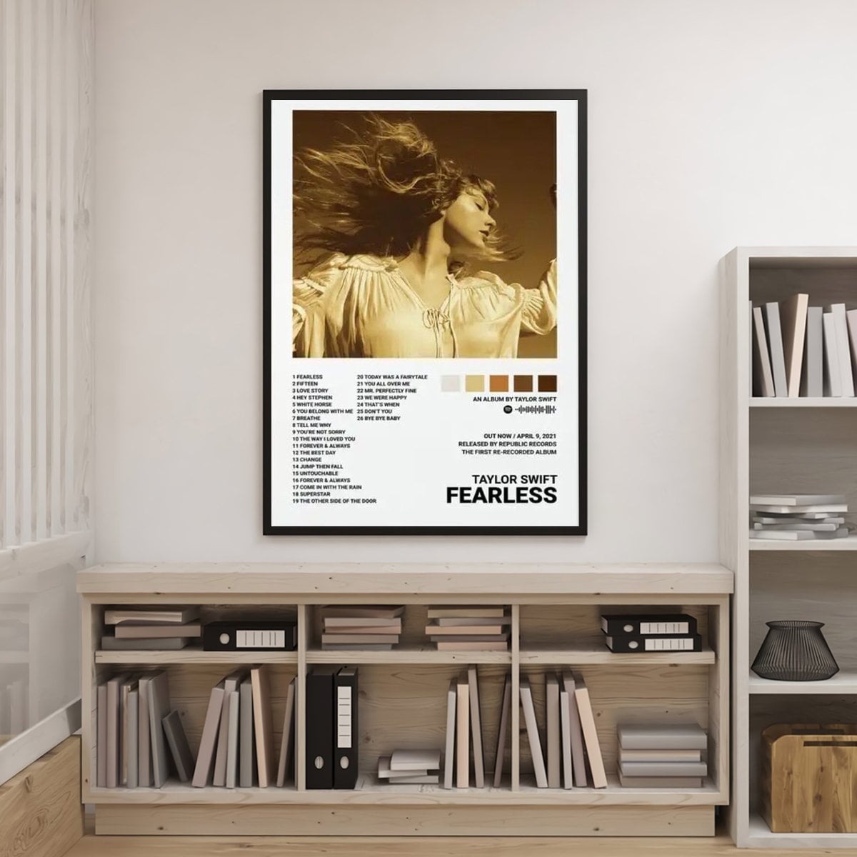 Taylor Fearless Poster, Fearless Album Poster sold by Tangela Smelt ...