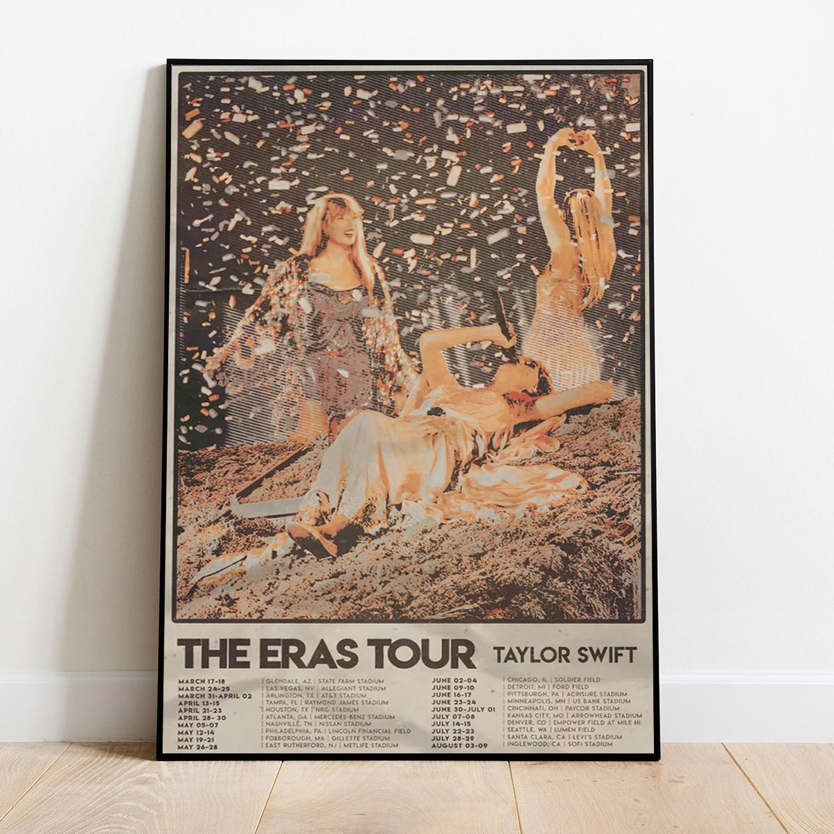 Taylor The Eras Tour Designed Poster