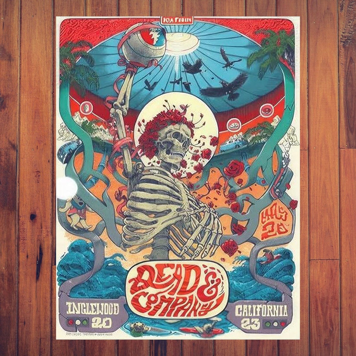 The Final Tour 2023 Poster, D&C Poster, Summer Tour Poster, Rock Band ...