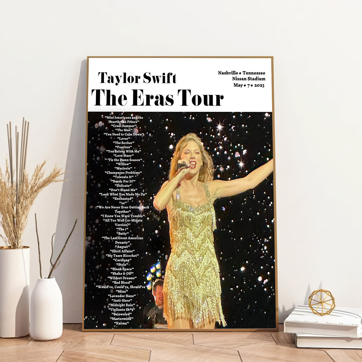 Personalized Taylor The Eras Tour Poster sold by Belarus Advisory ...