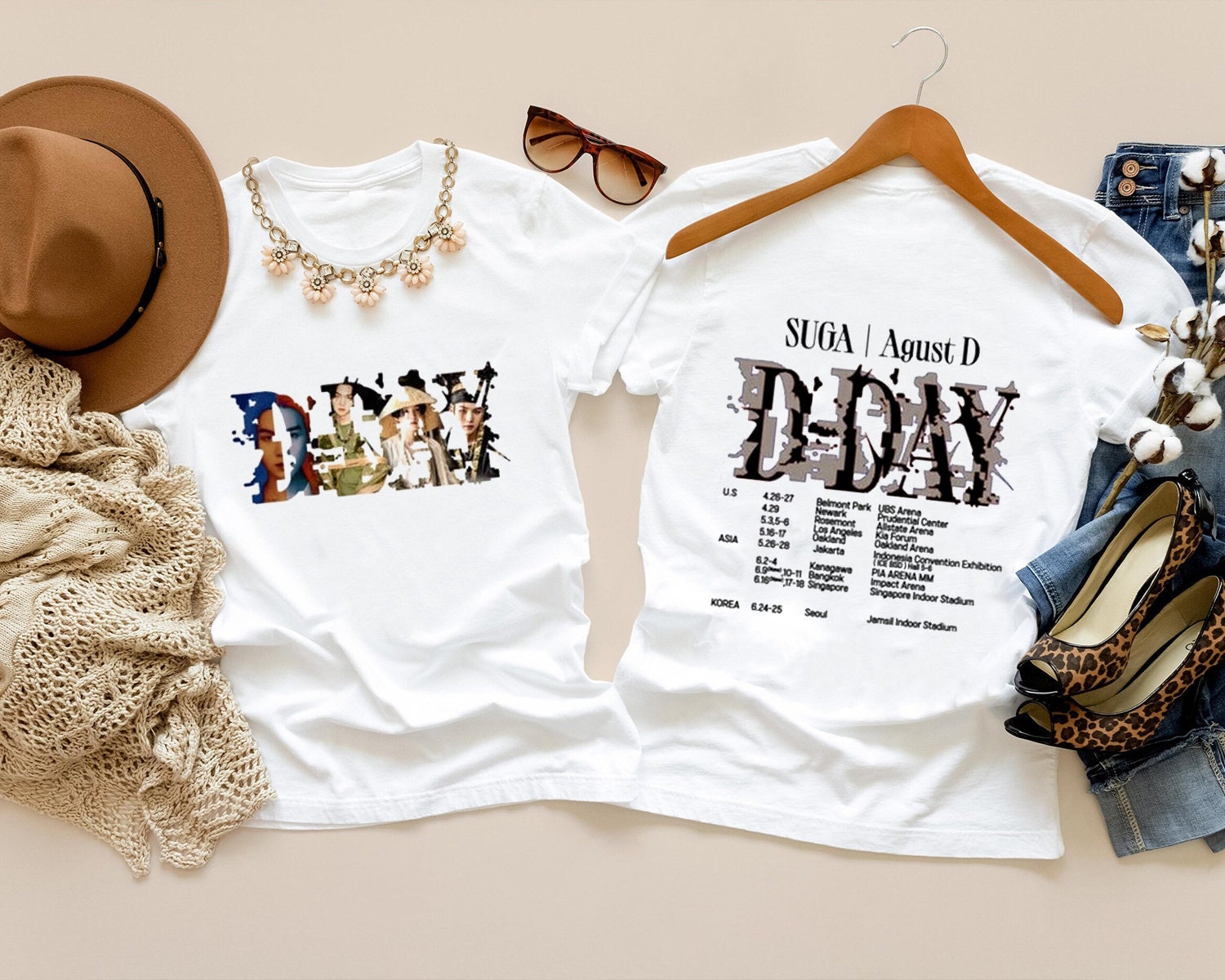 Agust D D Day Tour T-shirt, Agust D World Tour Shirt sold by Alban ...