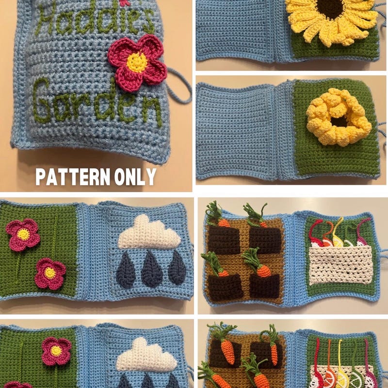 Crochet Baby Busy Books - Etsy UK
