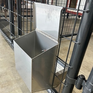 Stainless Steel Automatic Dog Feeder: 25-cup Capacity - Etsy