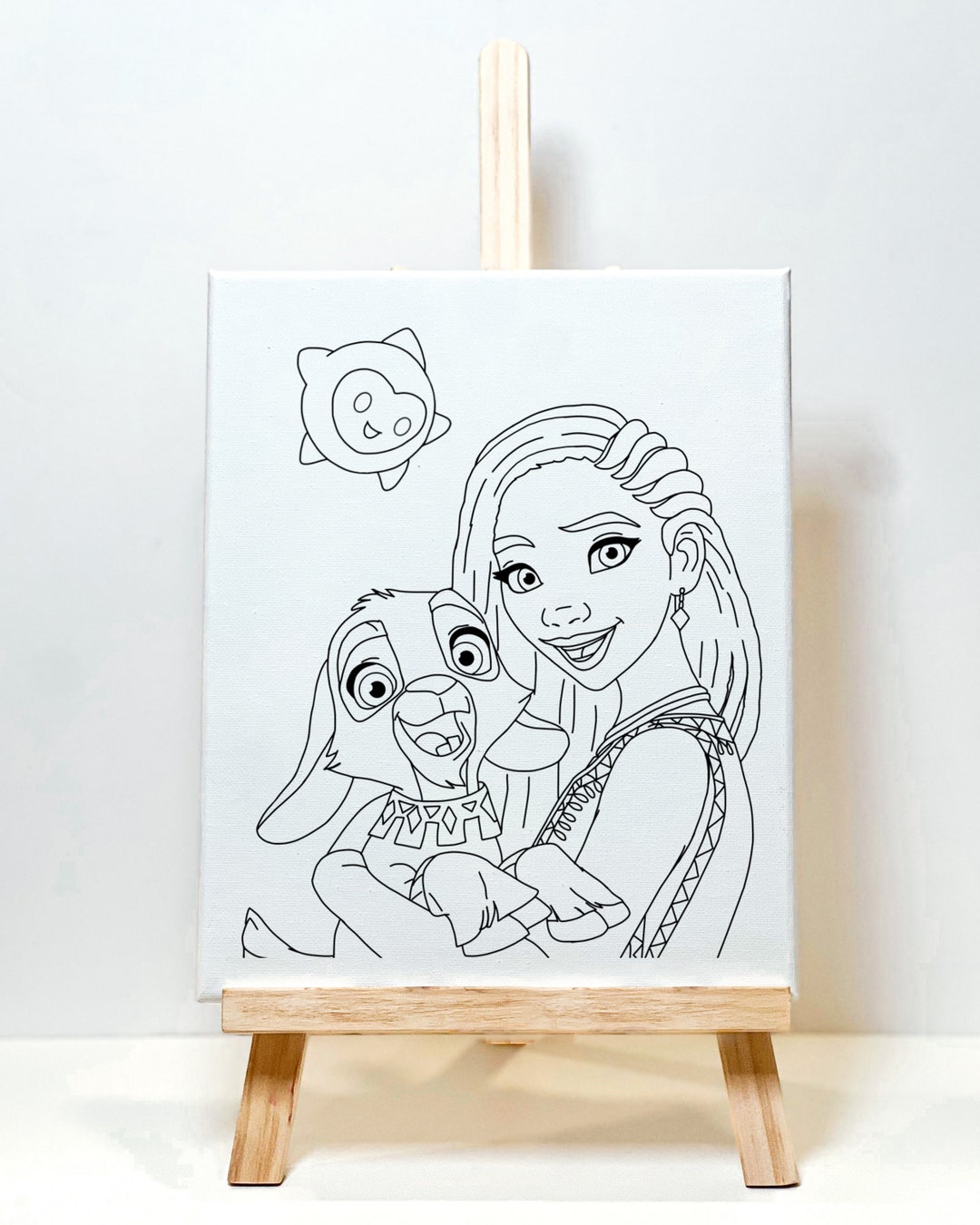 Color Your Own Canvas | Paint Party | Party Activity | Party Favor - Etsy