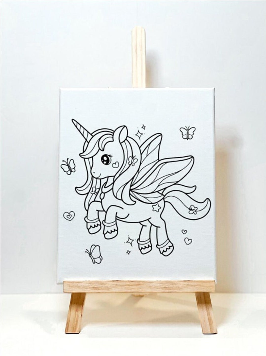 Color Your Own Canvas | Paint Party | Party Activity | Party Favor - Etsy