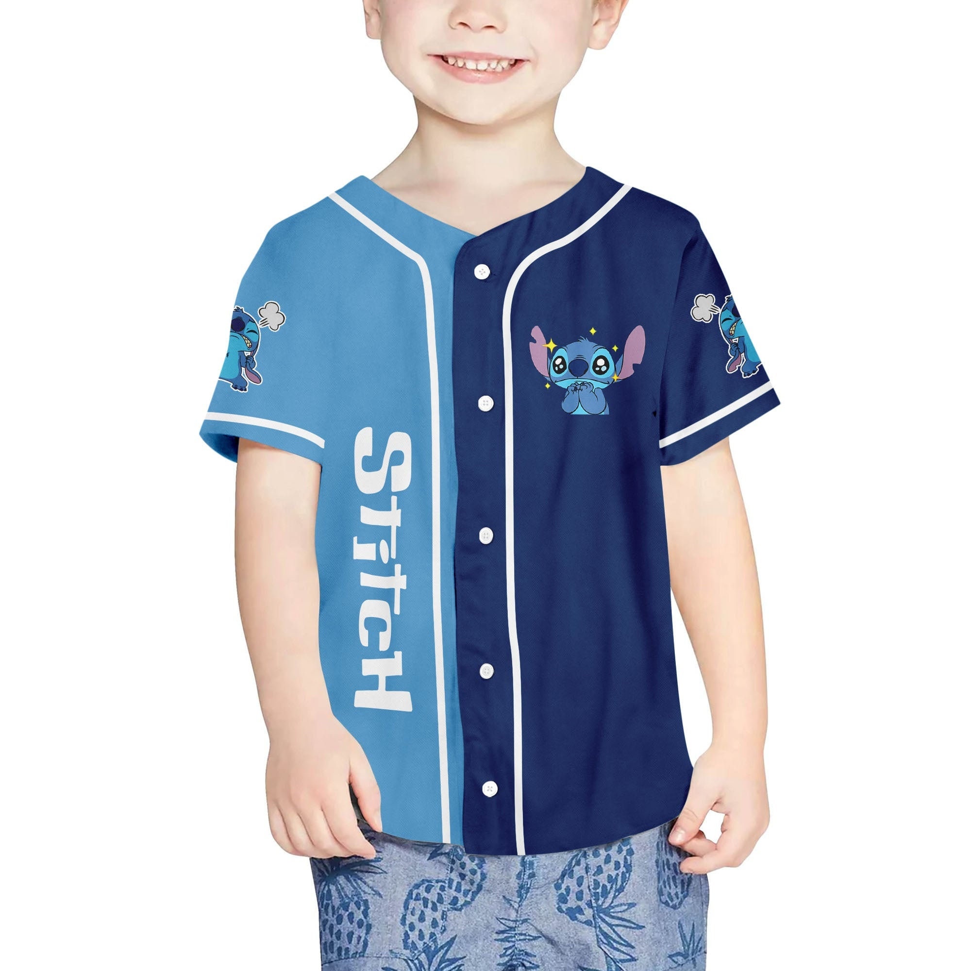 Personalize stitch blue dark cyan Custom sold by Matthew Johnson | SKU ...