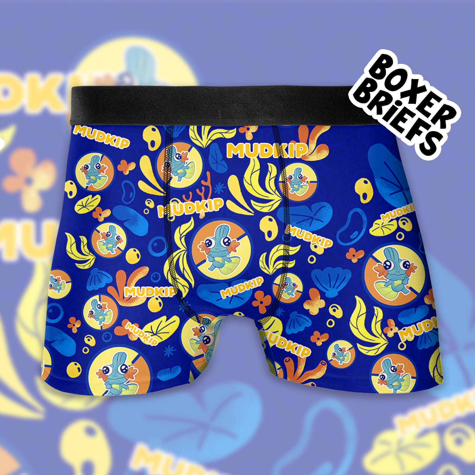 PKM Mudkip 1 Fun Under Water Type hawaiian shirt, Anime 3D Beach ...