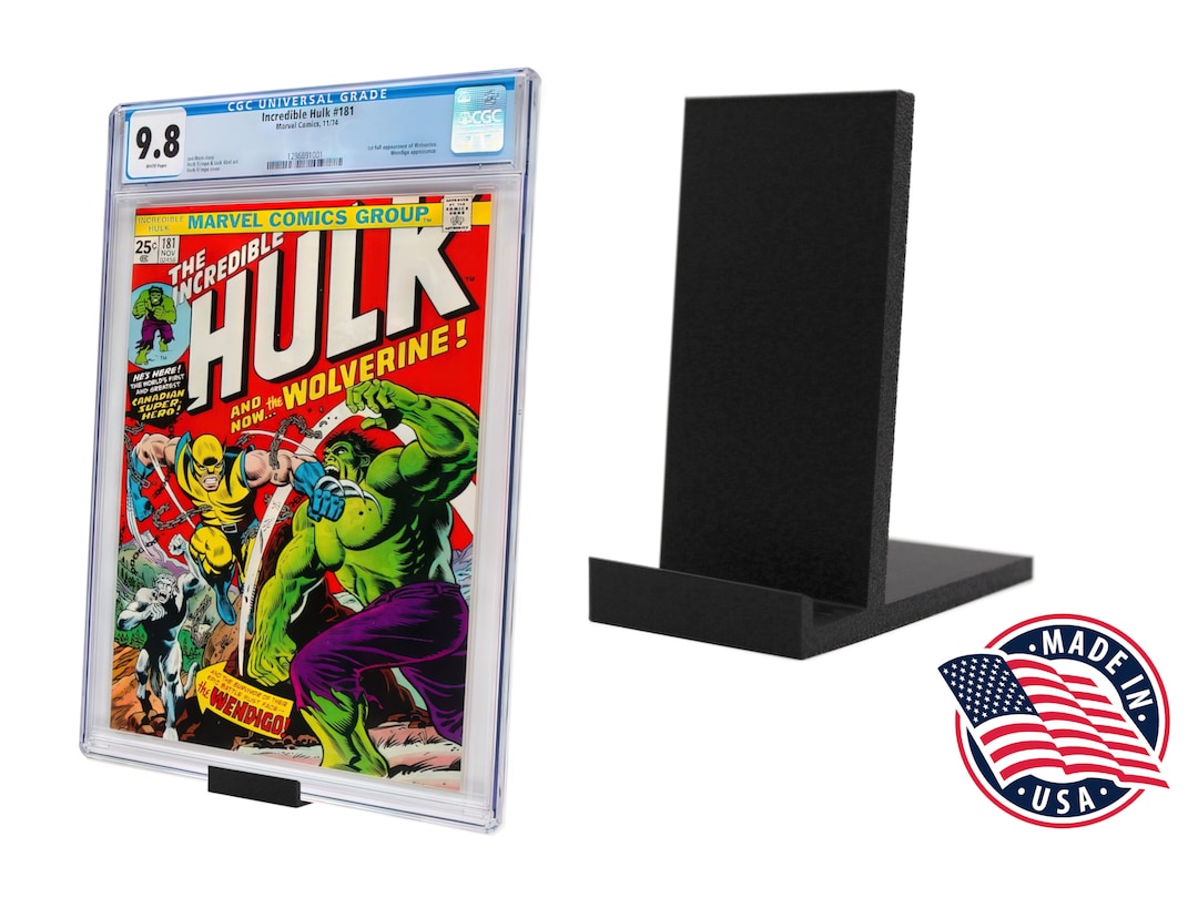 Comic Book Display Stand: Graded CGC/CBCS Slab Holder (x2) - Etsy