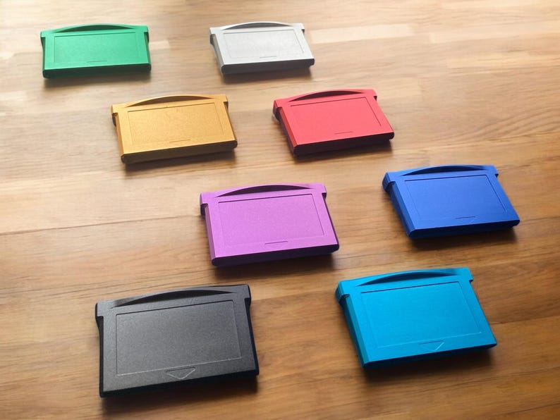 GBA Full Metal CNC Custom Cartridge Shells, Genuine and 3rd Party Pcb ...