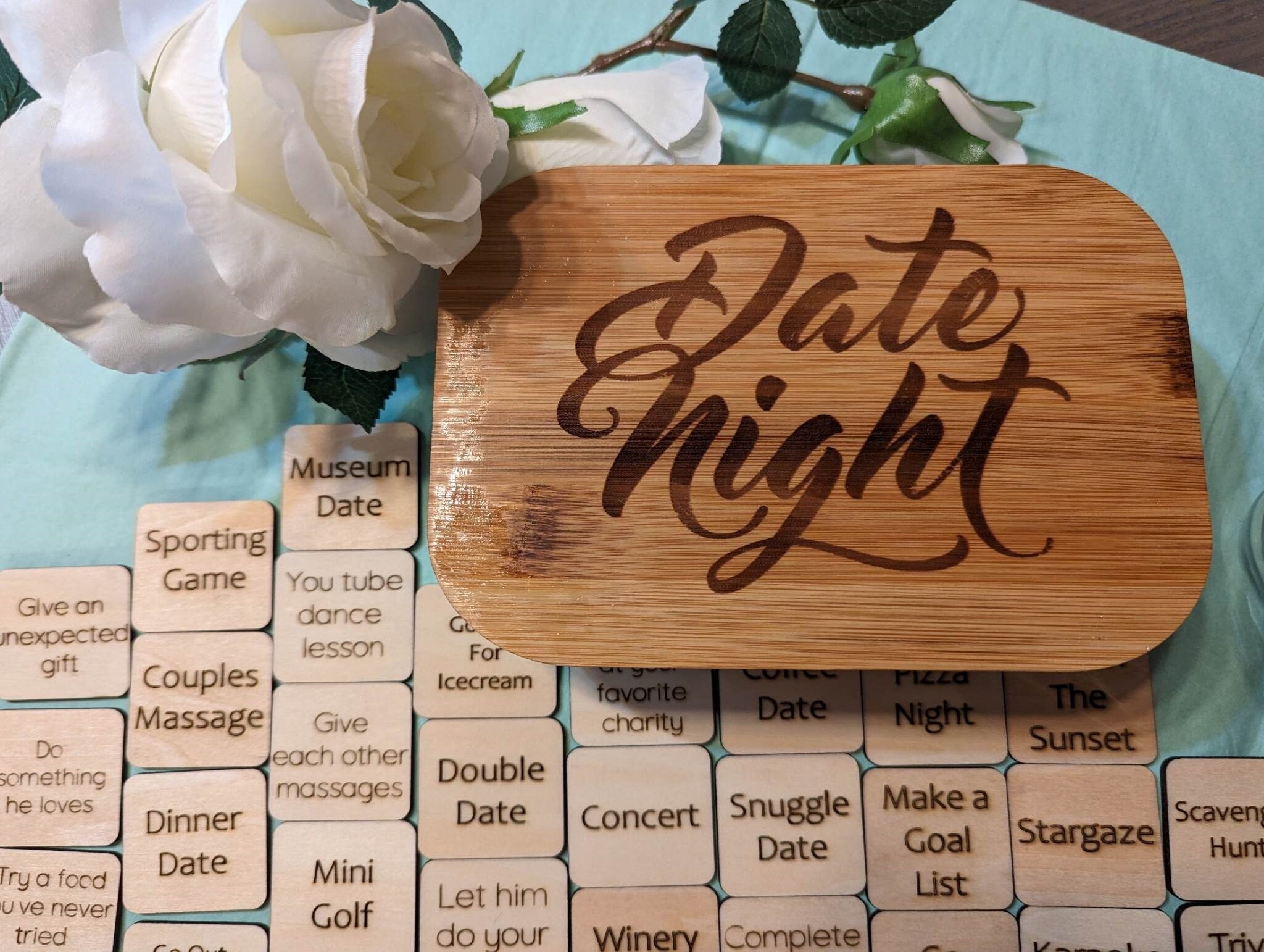 Date Token Jar 52 Wks of Date Night Ideas. Fun Couple's - Etsy