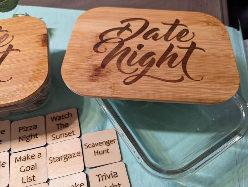 Date Token Jar 52 Wks of Date Night Ideas. Fun Couple's - Etsy