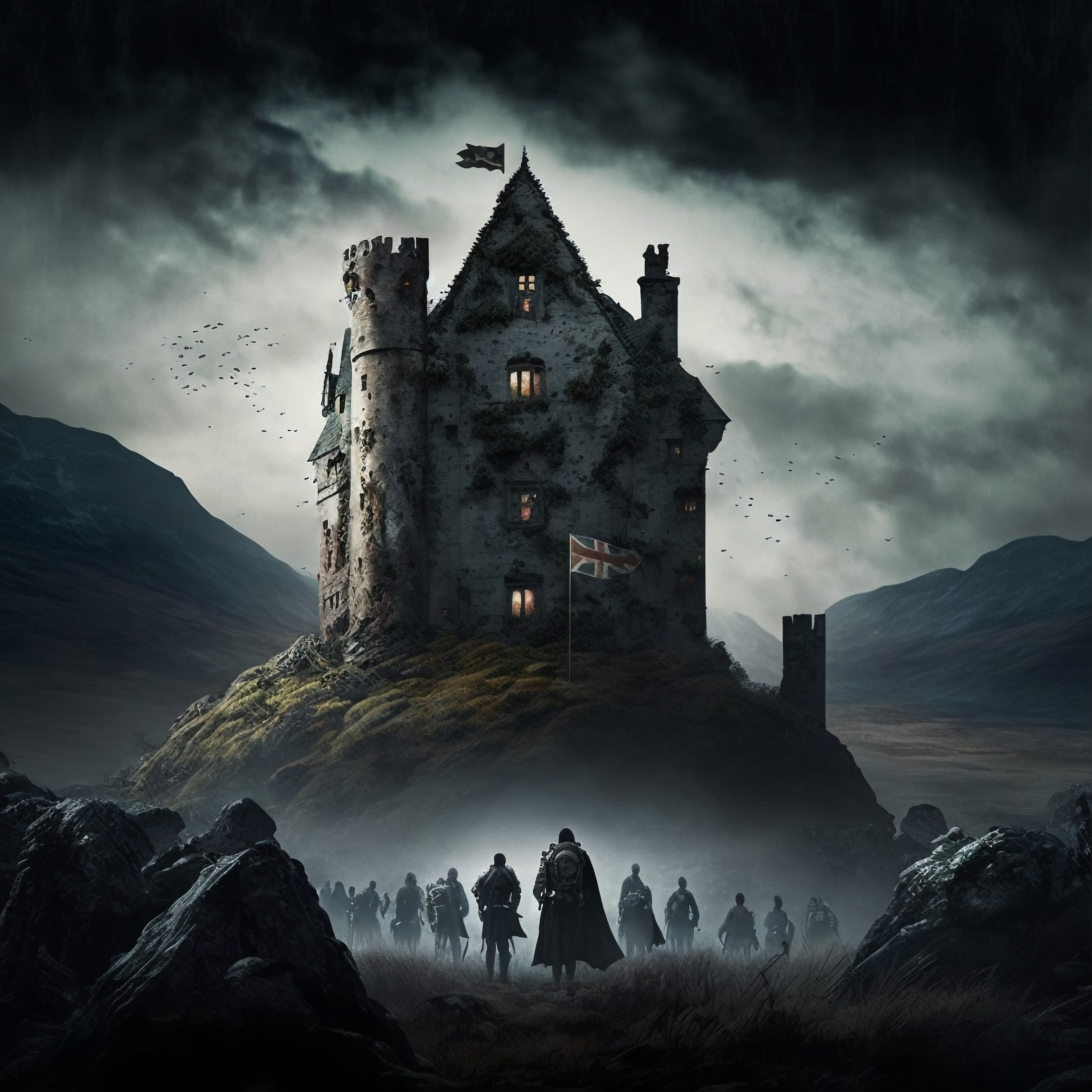 Scottish Castle Under Siege Digital File - Etsy