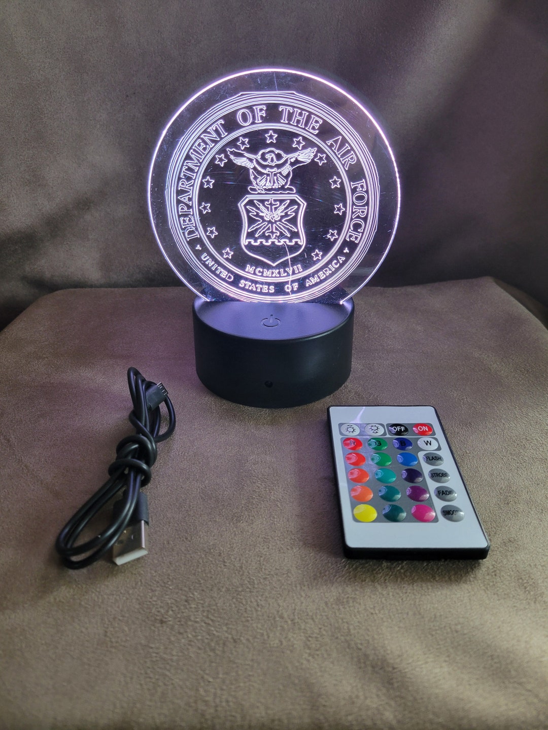 Holographic Military Seals LED Light - Etsy