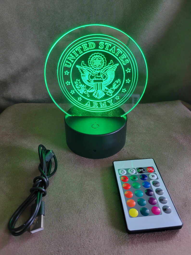 Holographic Military Seals LED Light - Etsy