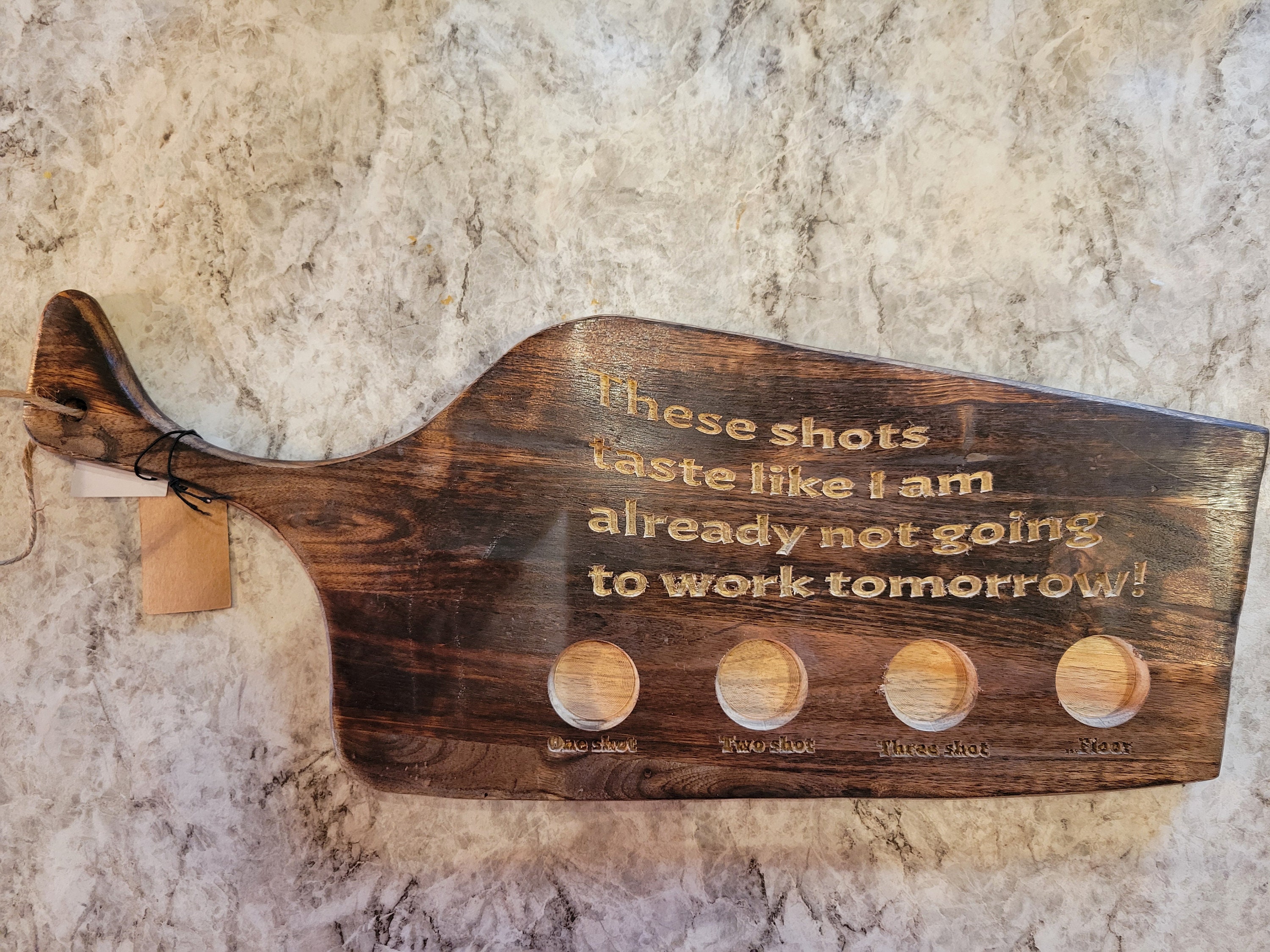 Shot Flight Board - Etsy