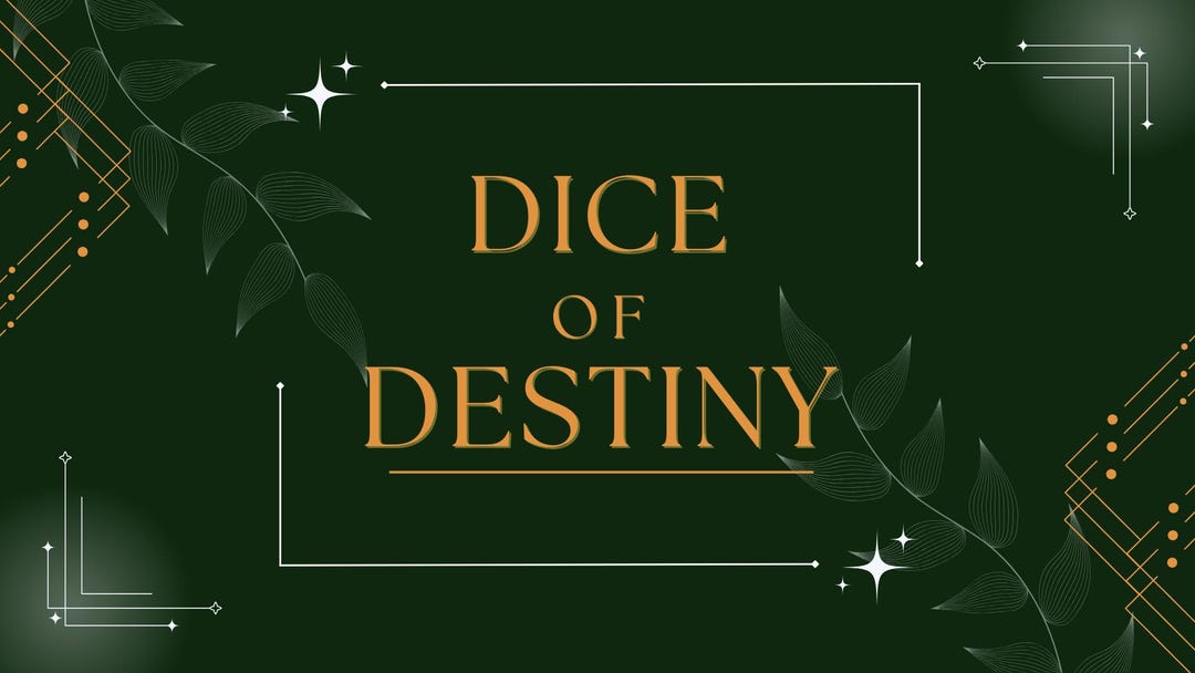 Dice of Destiny Rolls - Read Description Before Purchase - Etsy