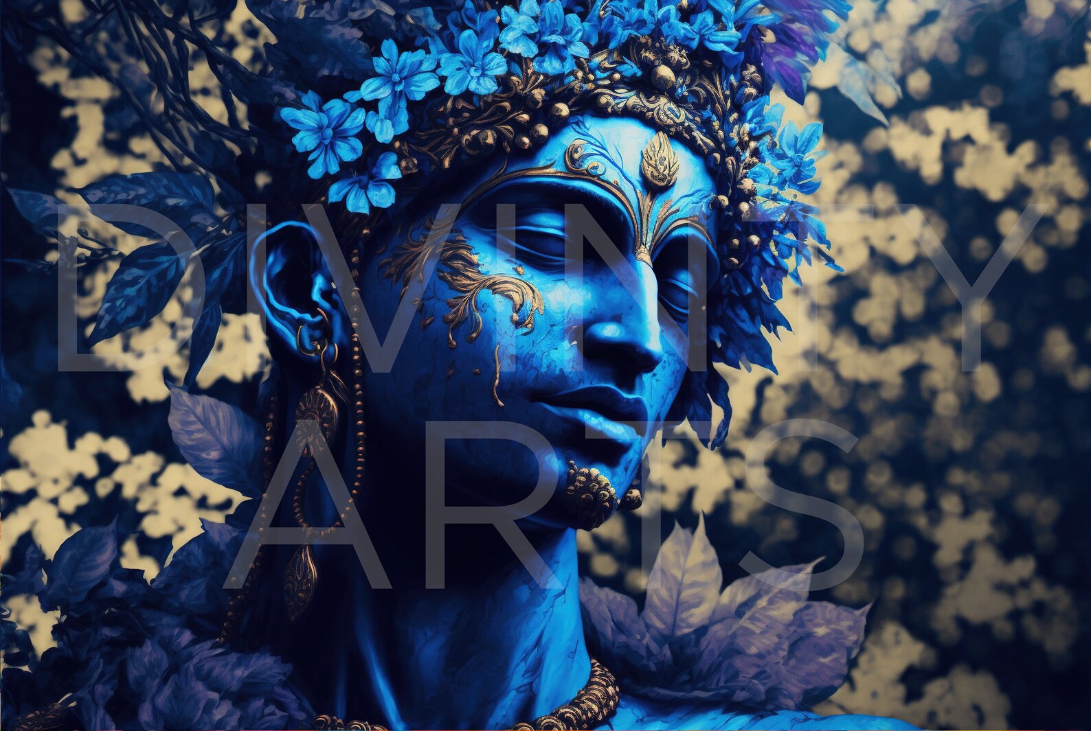 Lord Krishna Art, Lord Krishna Painting, Lord Krishna Wall Art, Home ...