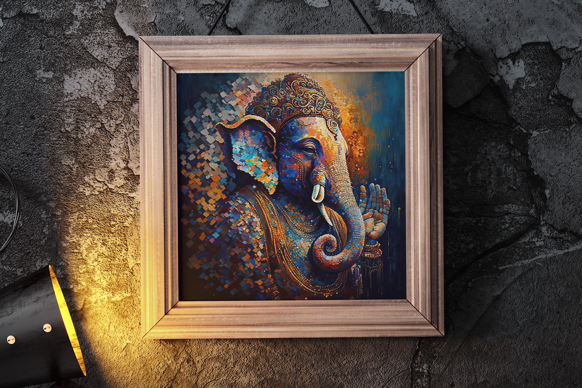 Lord Ganesha. Valentines Gift, Wall Art. Mother's Day Gifts, Lord ...